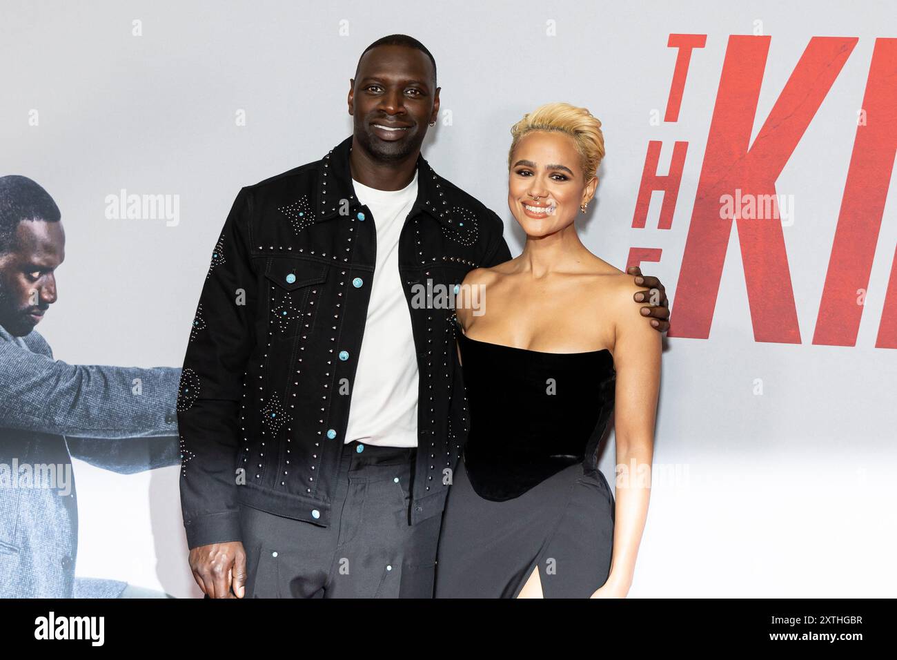Los Angeles, USA. 14th Aug, 2024. Omar Sy and Nathalie Emmanuel attend ...