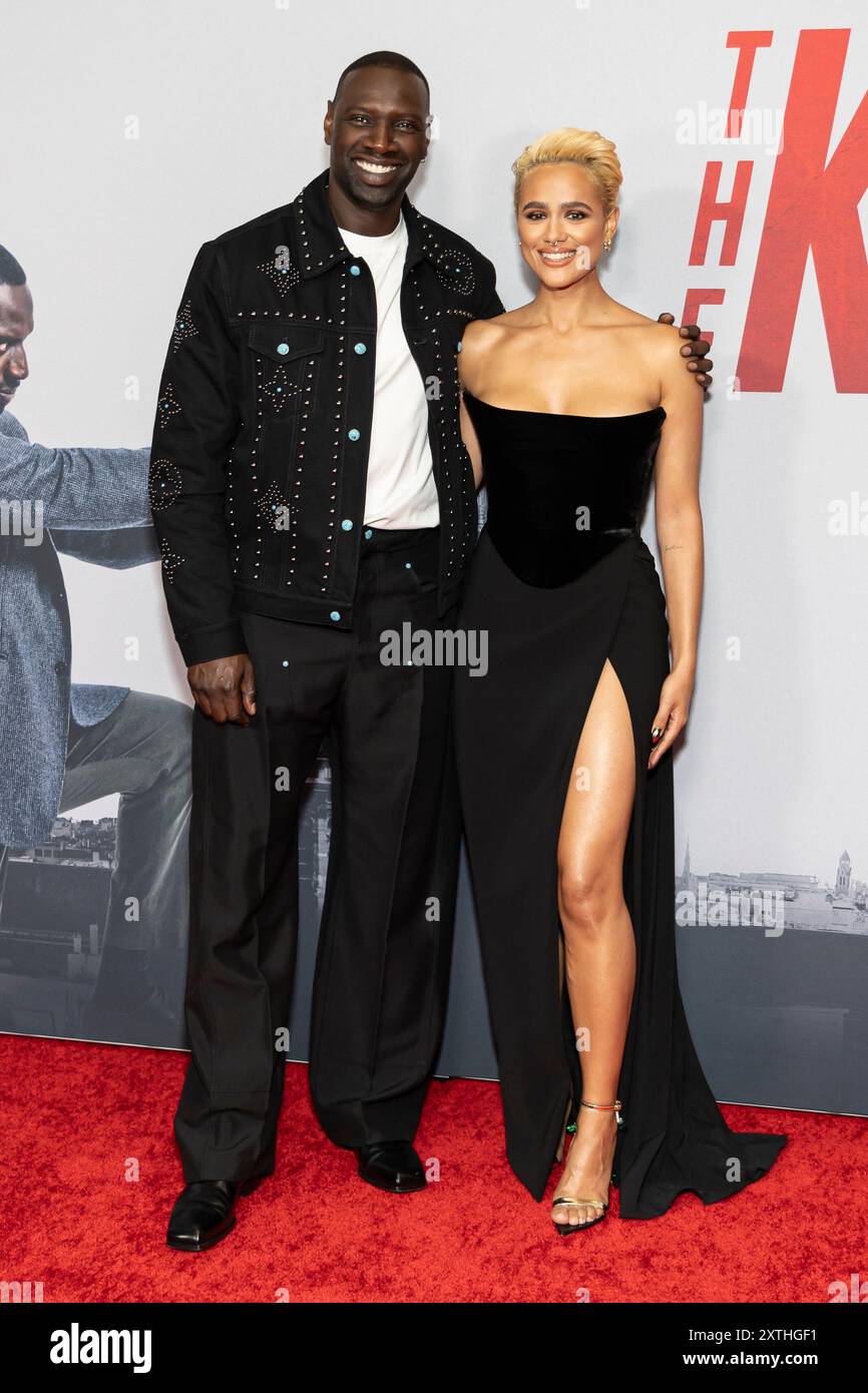 Los Angeles, USA. 14th Aug, 2024. Omar Sy and Nathalie Emmanuel attend ...