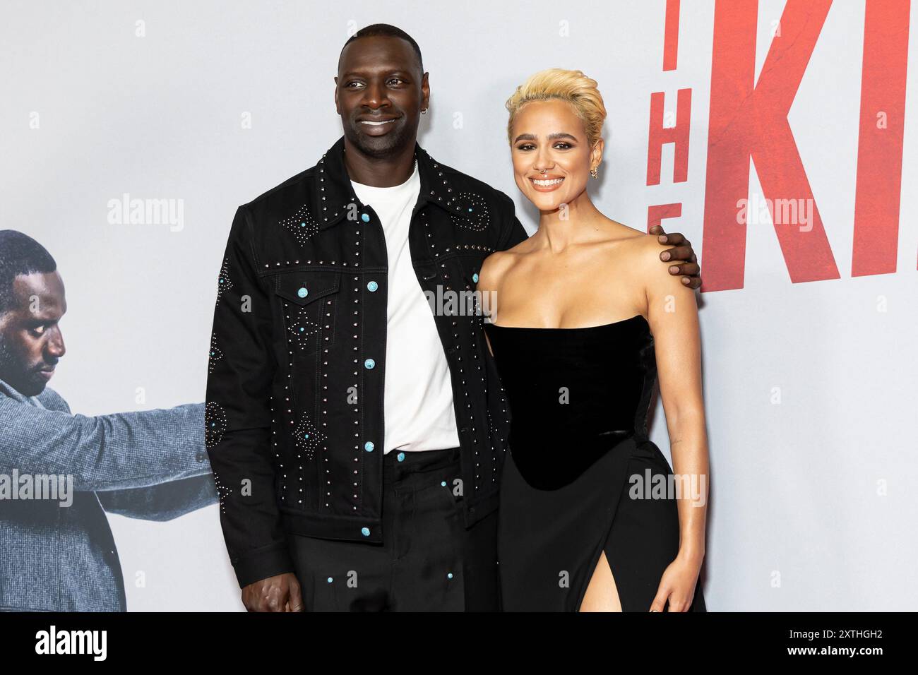 Los Angeles, USA. 14th Aug, 2024. Omar Sy and Nathalie Emmanuel attend ...