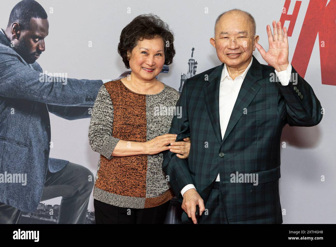 Los Angeles, USA. 14th Aug, 2024. Anne Chun-Lung Niu and John Woo ...