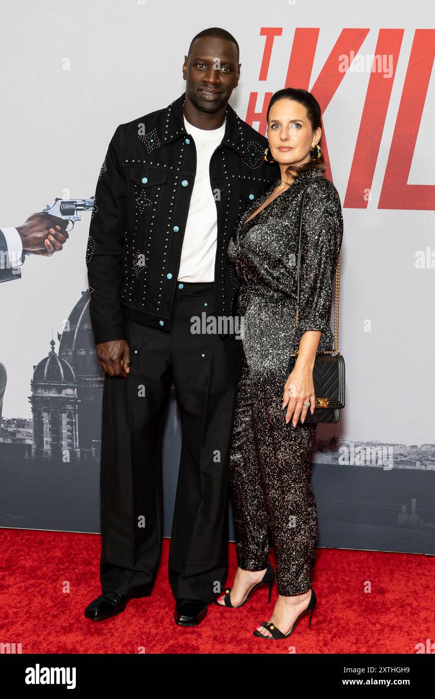 Los Angeles, USA. 14th Aug, 2024. Omar Sy and Helene Sy attend the ...