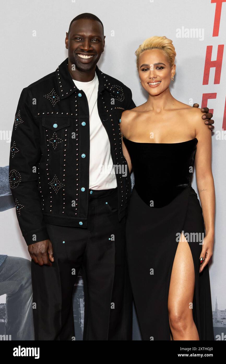 Los Angeles, USA. 14th Aug, 2024. Omar Sy and Nathalie Emmanuel attend ...
