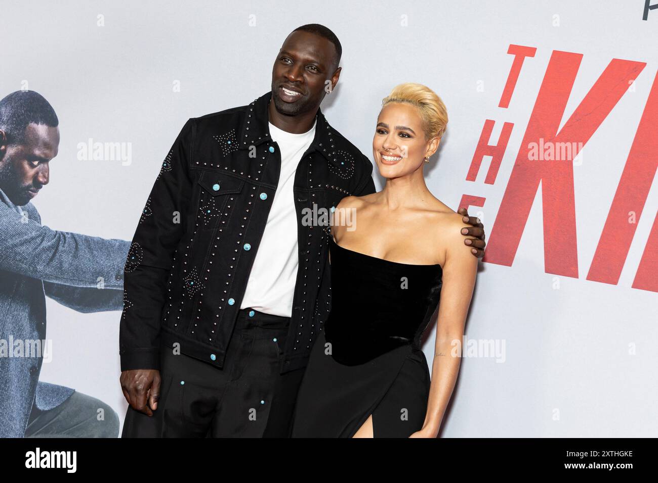 Los Angeles, USA. 14th Aug, 2024. Omar Sy and Nathalie Emmanuel attend ...