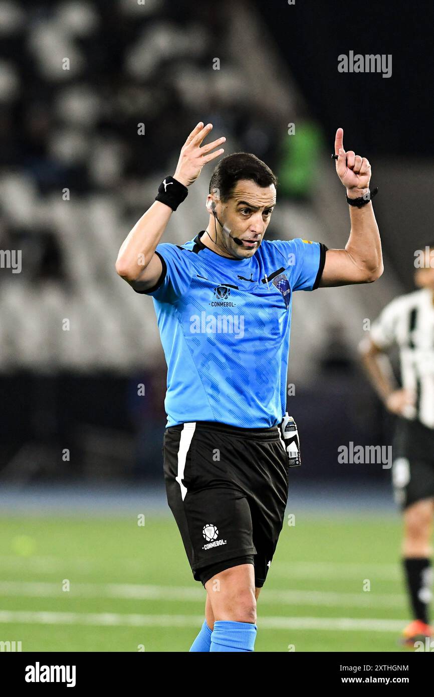 Rio, Brazil - august 14, 2024, Esteban Ostojich during match Botafogo ...