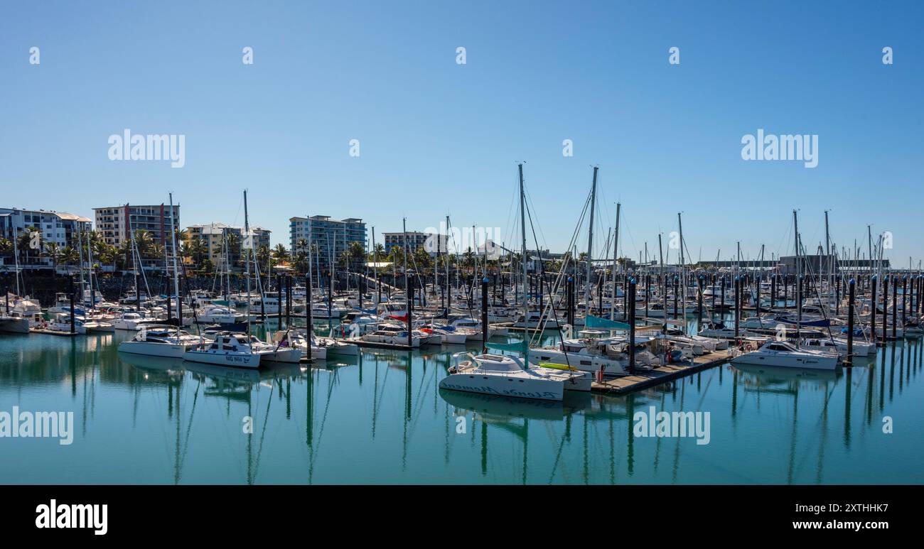 Mackay's Marina Village at Mackay Harbour in Queensland, Australia ...