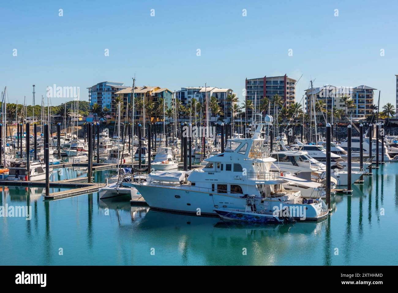 Mackay's Marina Village at Mackay Harbour in Queensland, Australia ...