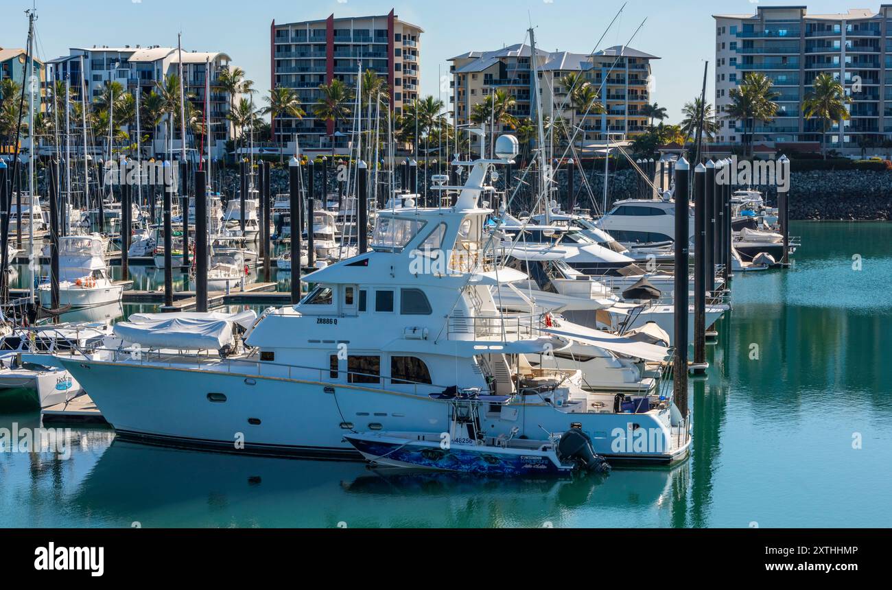 Mackay's Marina Village at Mackay Harbour in Queensland, Australia ...