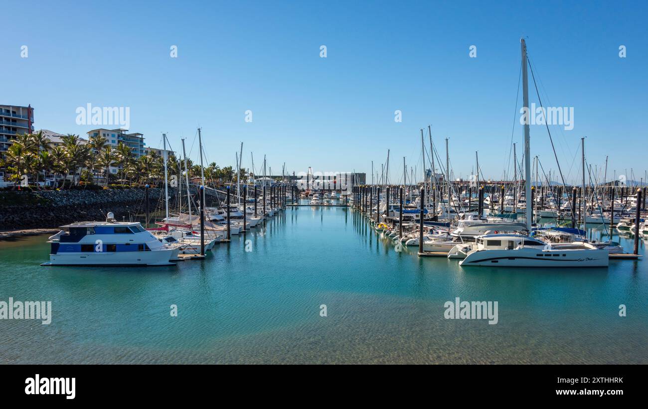 Mackay's Marina Village at Mackay Harbour in Queensland, Australia ...