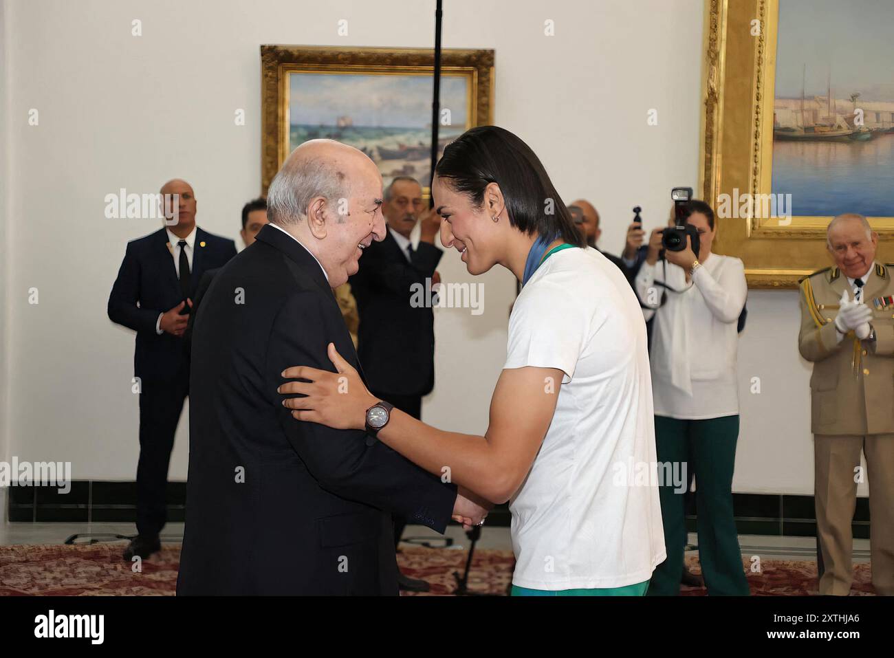 Imane khelif medal hi-res stock photography and images - Alamy