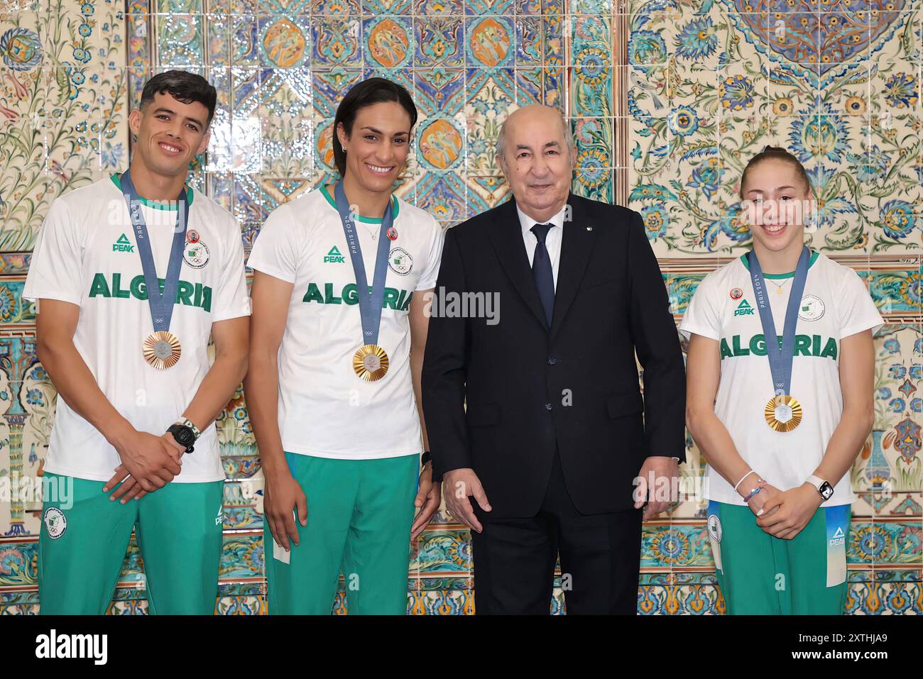 Imane khelif medal hi-res stock photography and images - Alamy