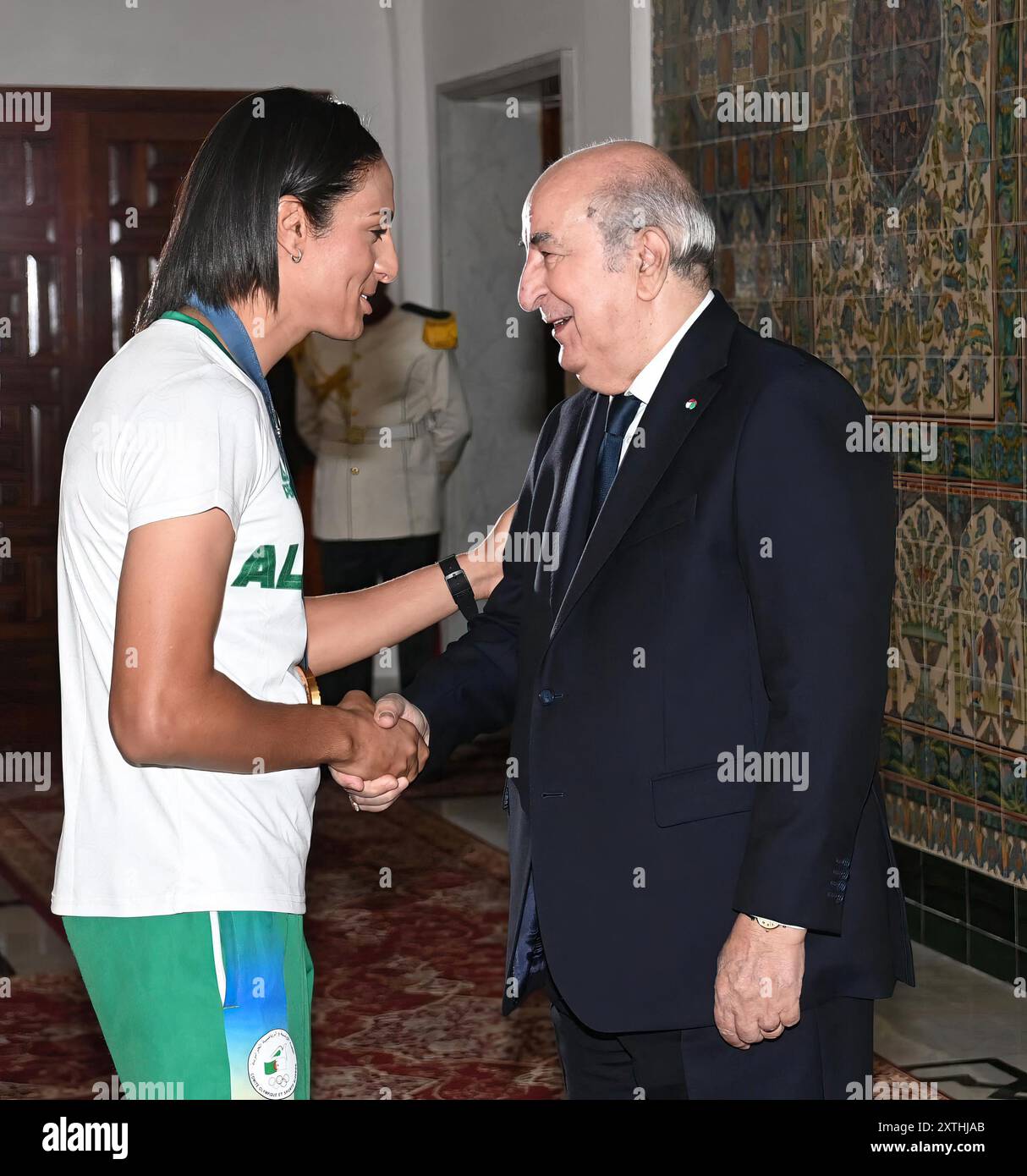 Imane khelif medal hi-res stock photography and images - Alamy