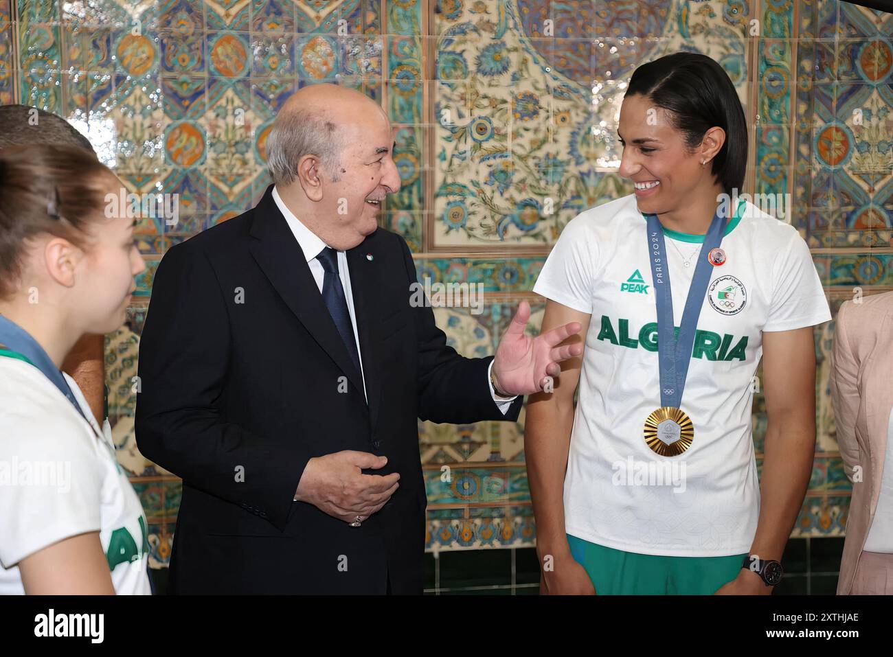 Imane khelif medal hi-res stock photography and images - Alamy