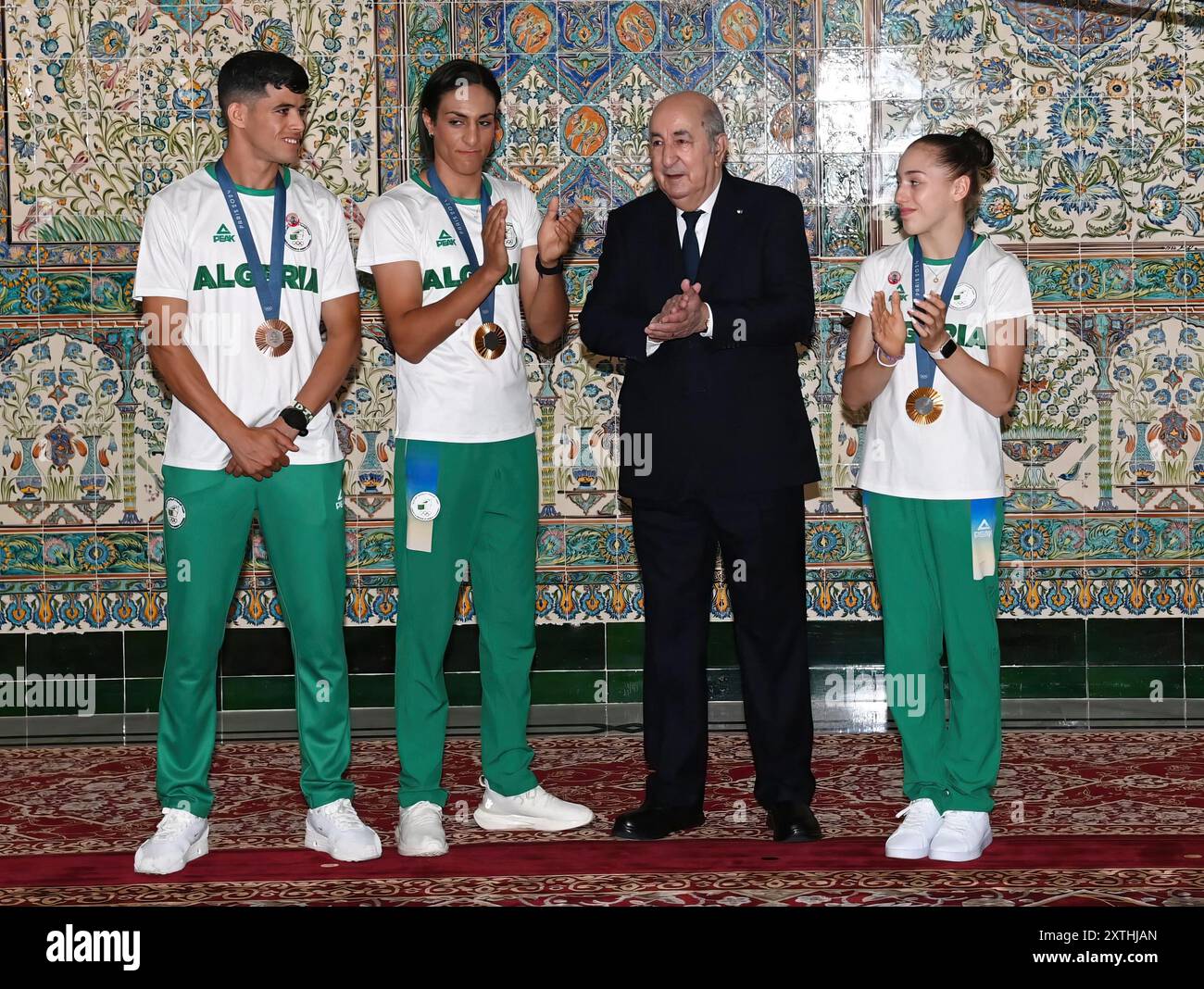 Imane khelif medal hi-res stock photography and images - Alamy