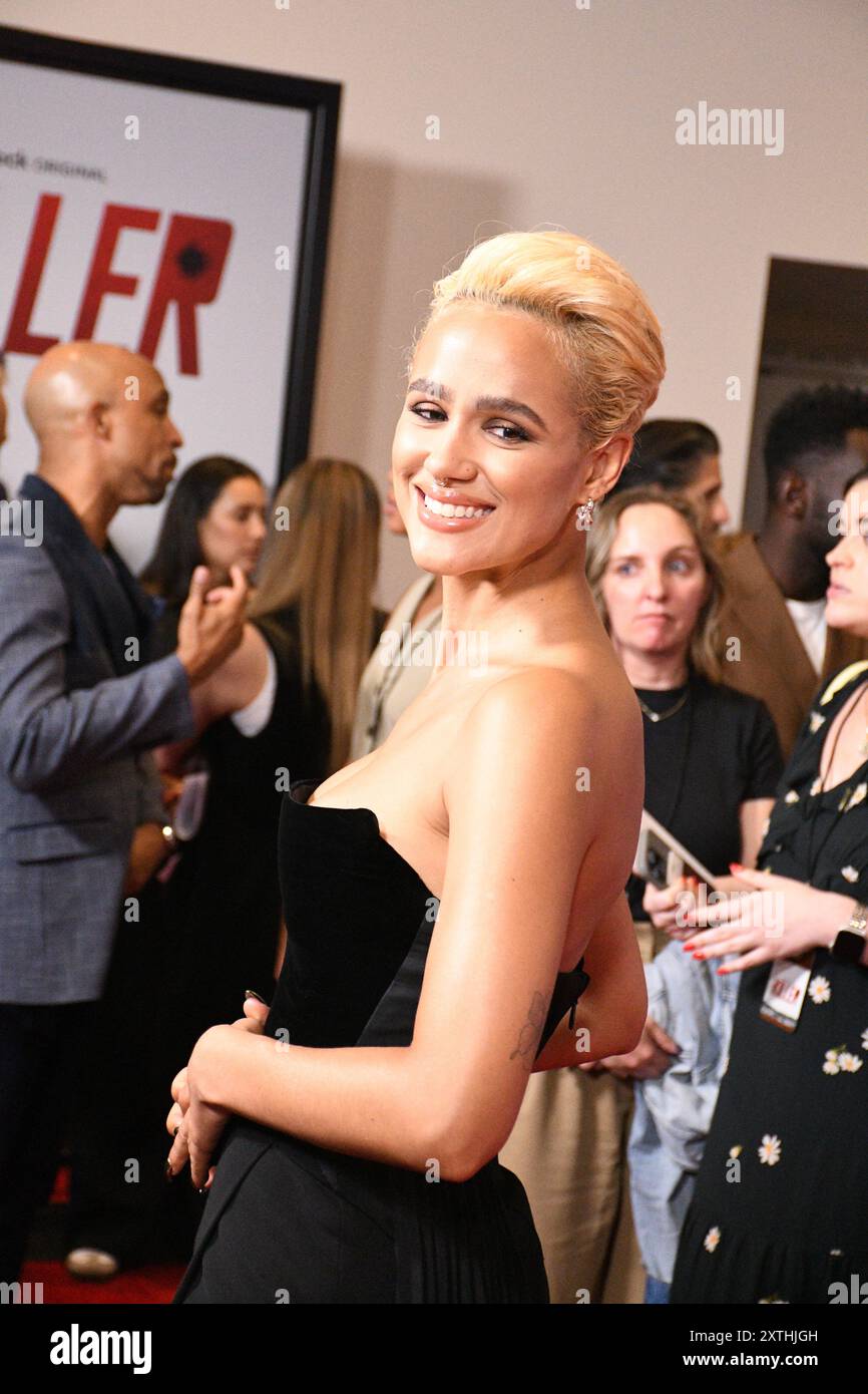 Los Angeles, California, USA 14th August 2024 Actress Nathalie Emmanuel ...