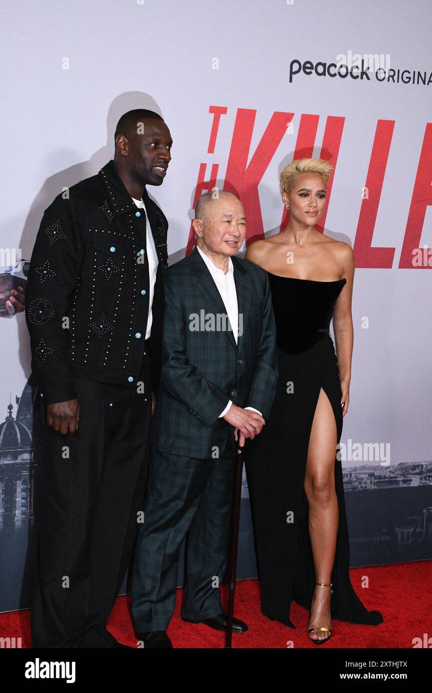 Los Angeles, California, USA 14th August 2024 Actor Omar Sy, Director ...