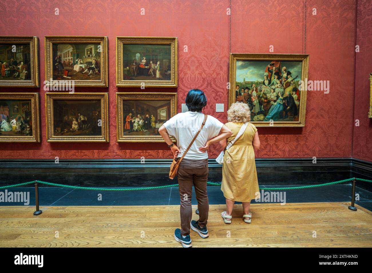 The national gallery london interior hi-res stock photography and ...
