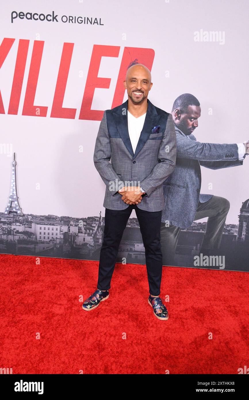 Los Angeles, California, USA 14th August 2024 Actor Ricky Whittle ...