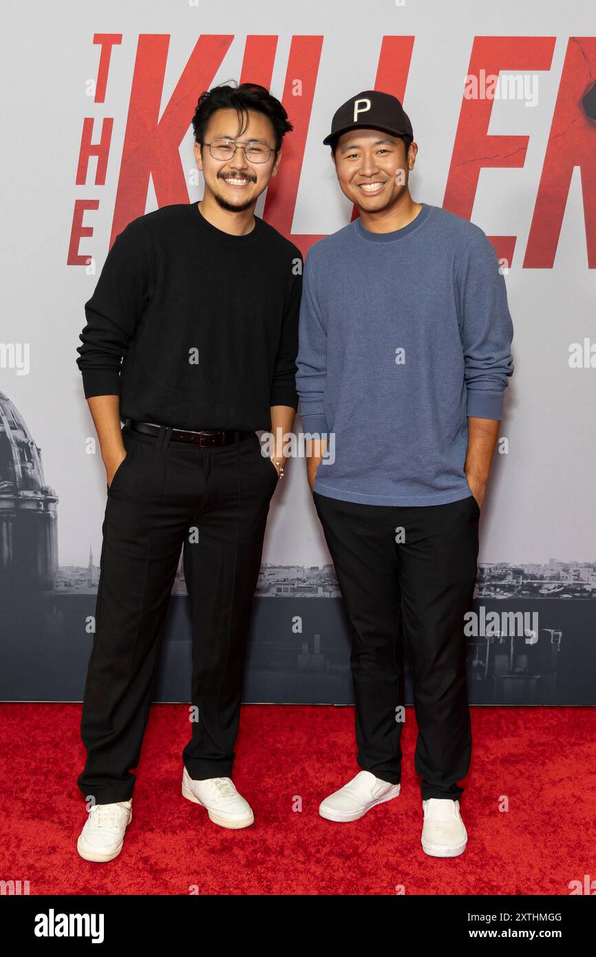 Los Angeles, USA. 14th Aug, 2024. Daniel Omoto and Ryan Omoto attend ...