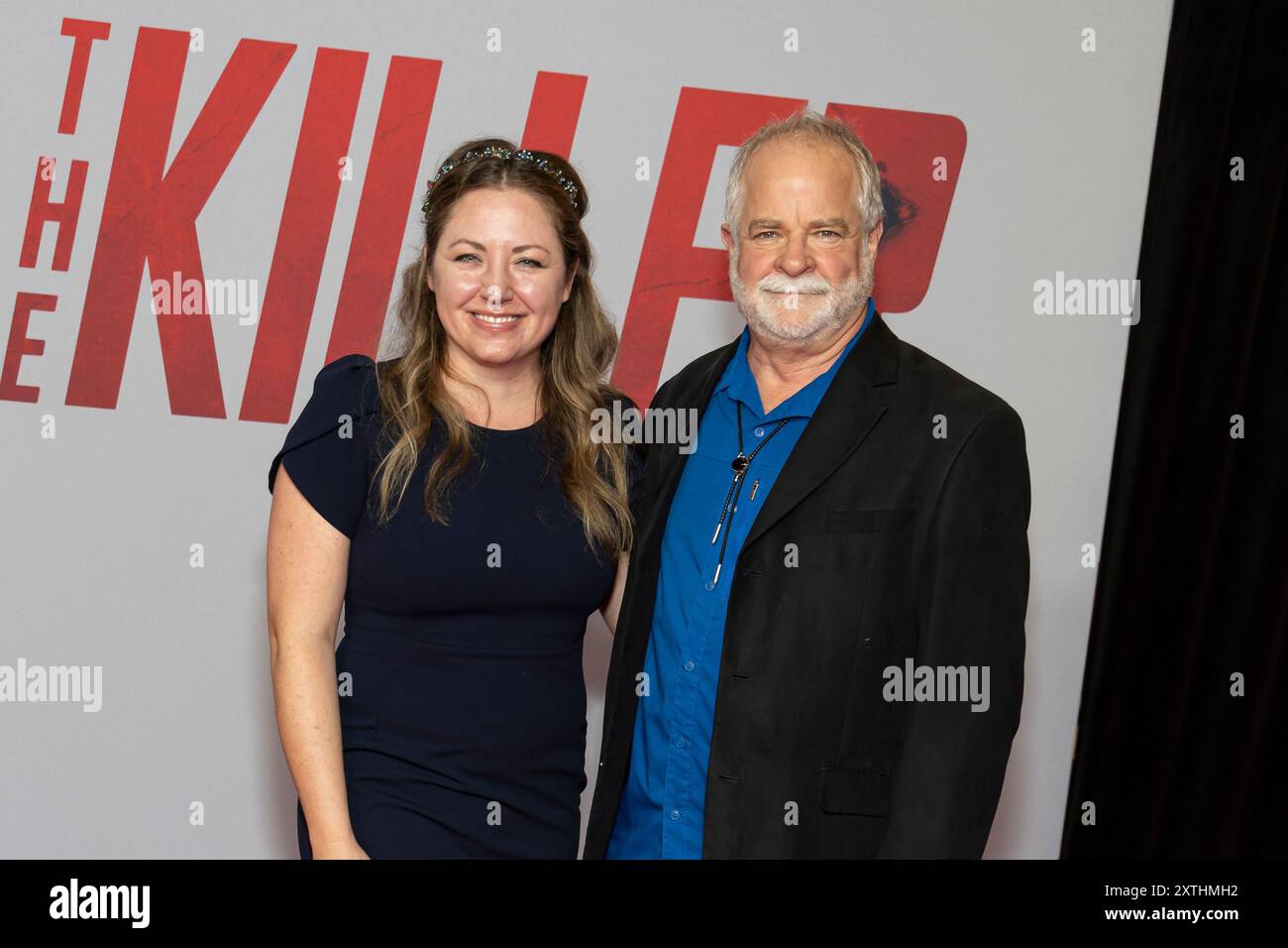 Los Angeles, USA. 14th Aug, 2024. Arthur Anderson and Michelle Lewis ...