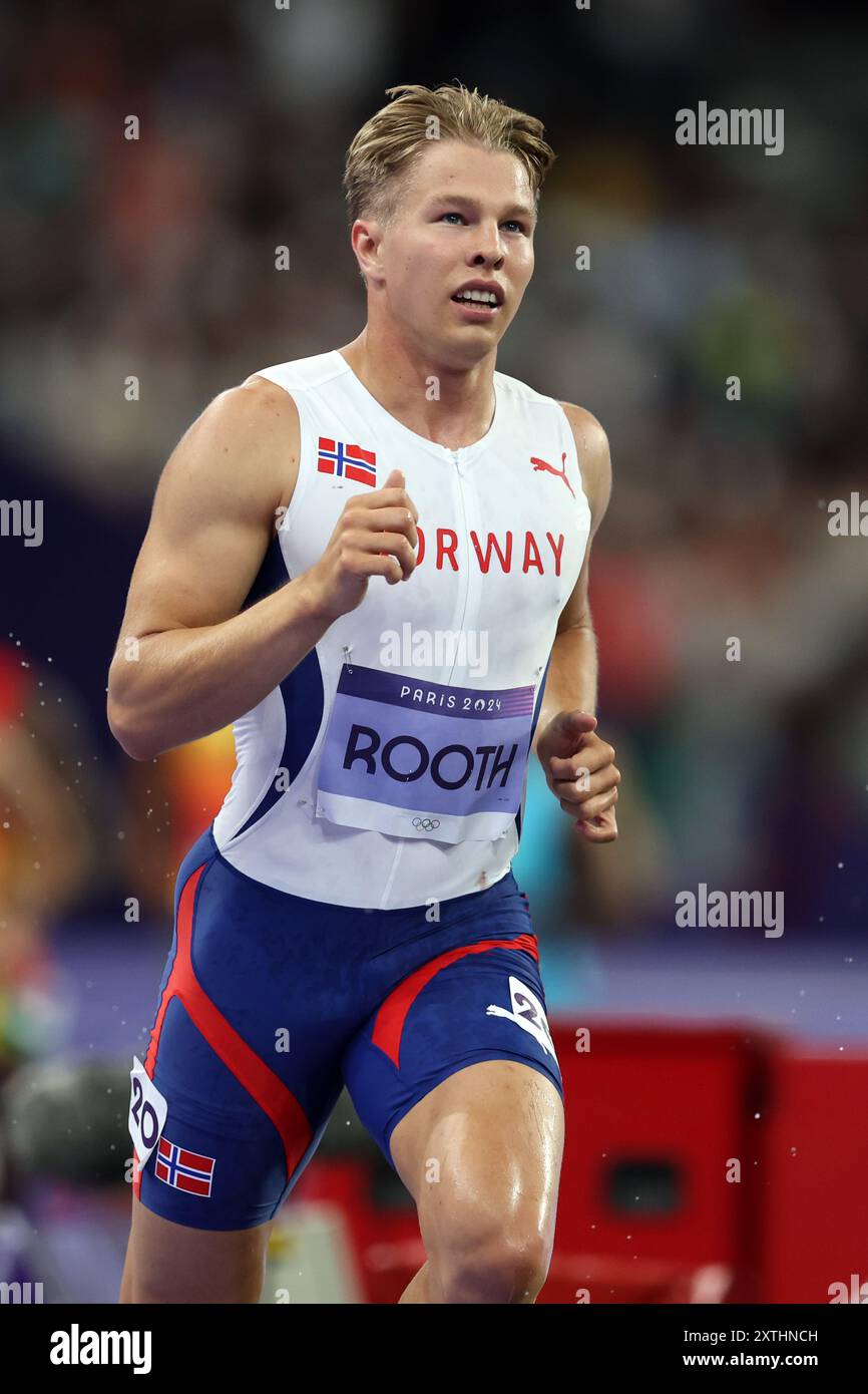 PARIS, FRANCE - AUGUST 03: Markus Rooth of Norway competes during the ...