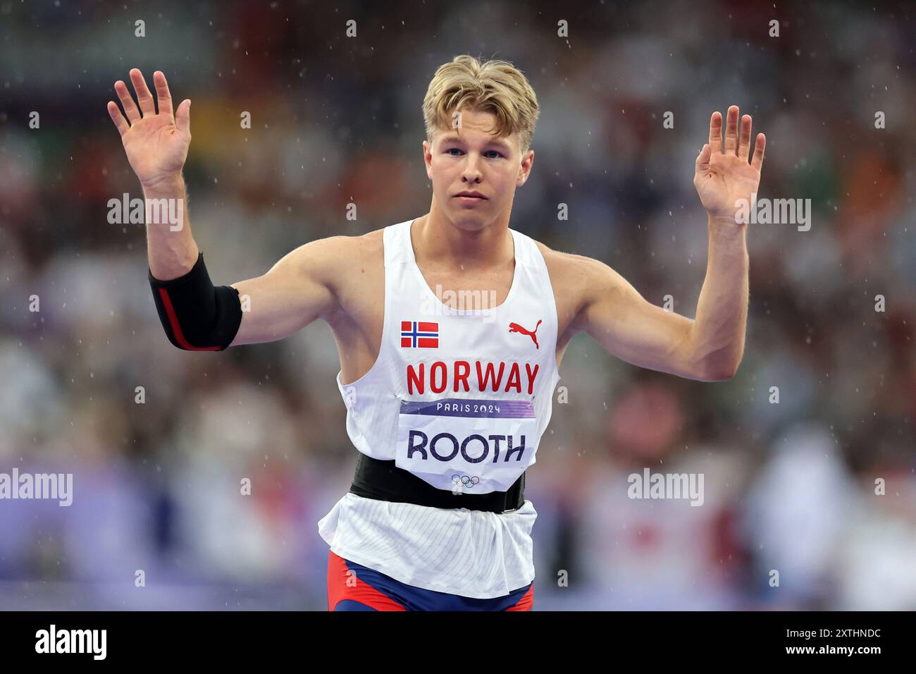 PARIS, FRANCE - AUGUST 03: Markus Rooth of Norway celebrates during the ...