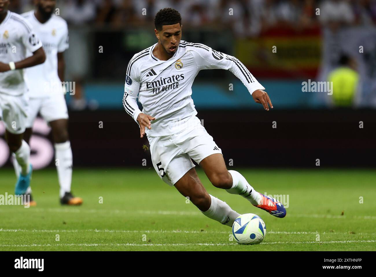 Jude Bellingham of Real Madrid during the UEFA Super Cup 2024 football ...