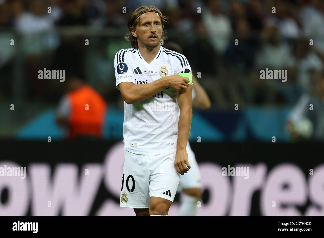 Luka Modric of Real Madrid during the UEFA Super Cup 2024 football ...