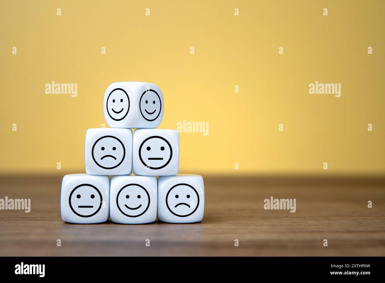 Sad and happy dice hi-res stock photography and images - Alamy