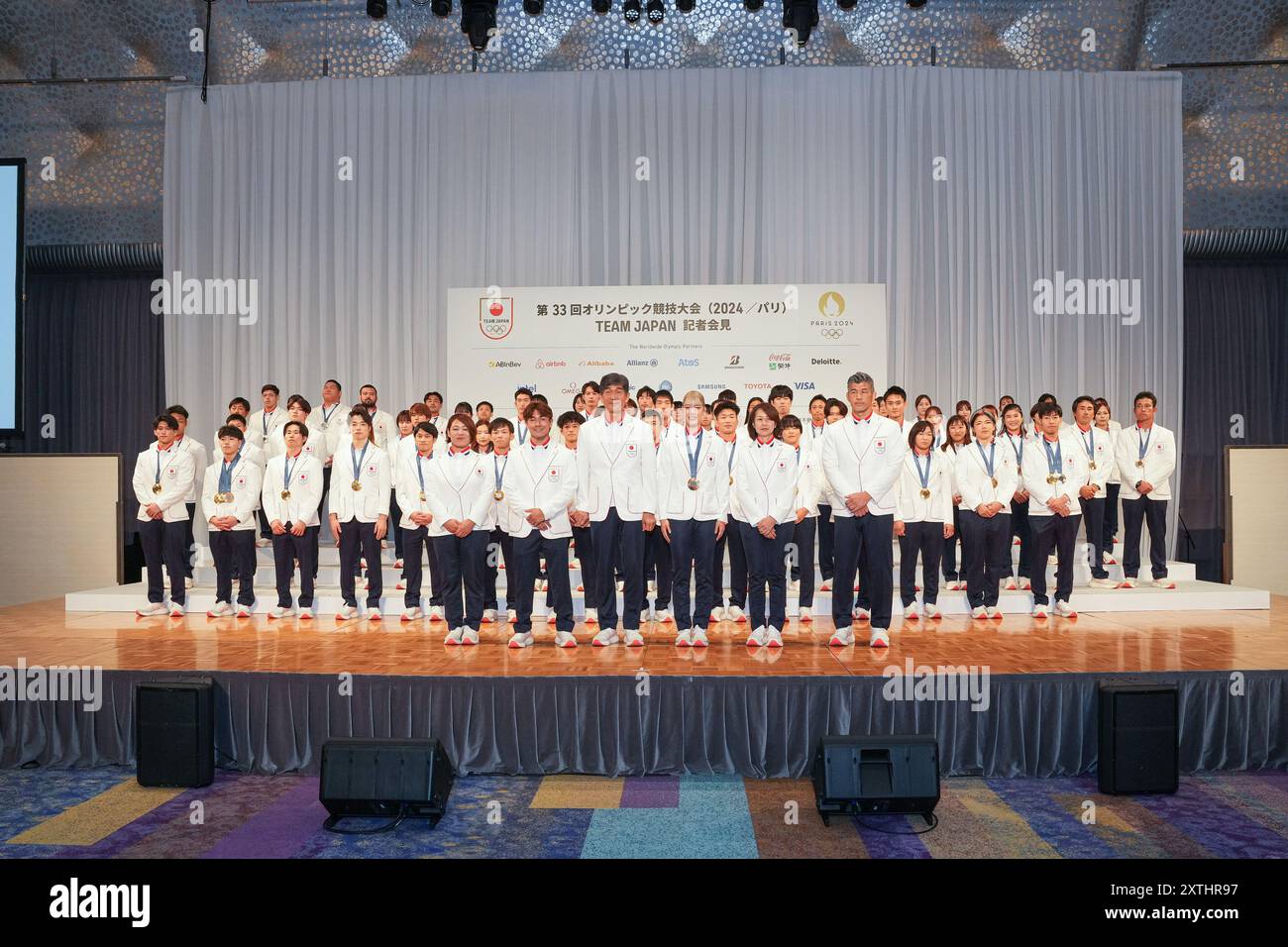 Japan Delegation, (L-R) Ayumi Tanimoto, Shigeyuki Nakarai/Shigekix ...