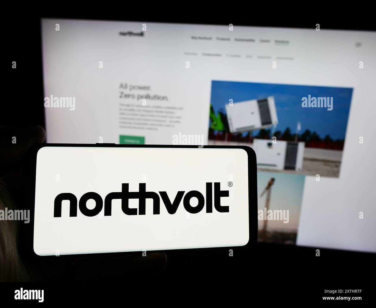 Northvolt logo hi-res stock photography and images - Alamy