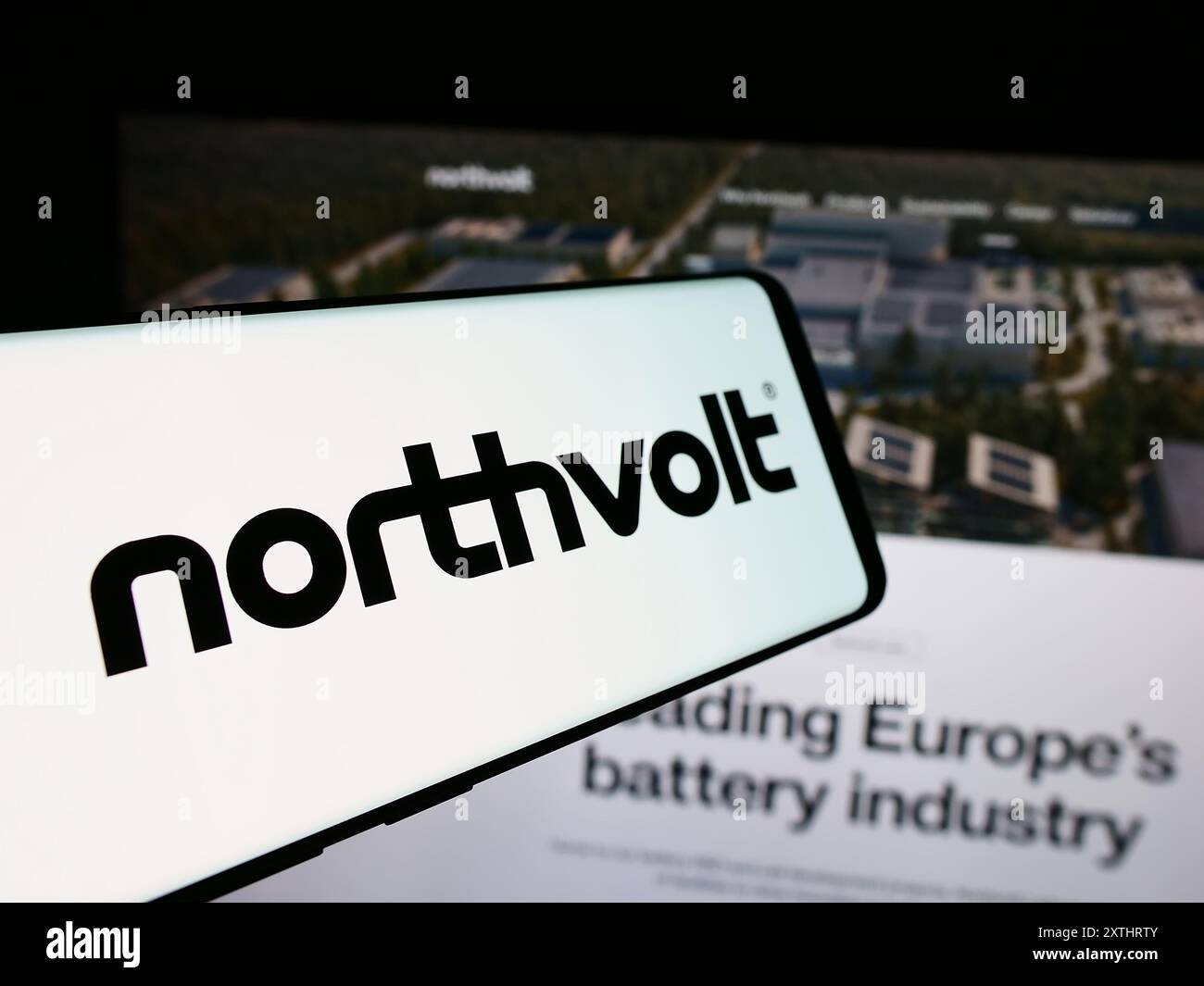 Northvolt logo hi-res stock photography and images - Alamy