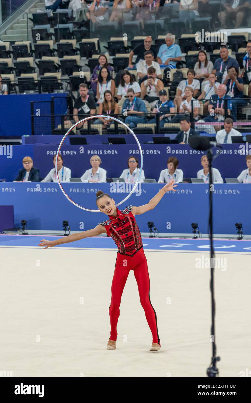 Paris, France - 08 08 2024: Olympic Games Paris 2024. View of wommen's ...
