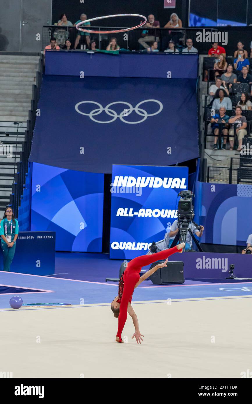 Paris, France - 08 08 2024: Olympic Games Paris 2024. View of wommen's ...