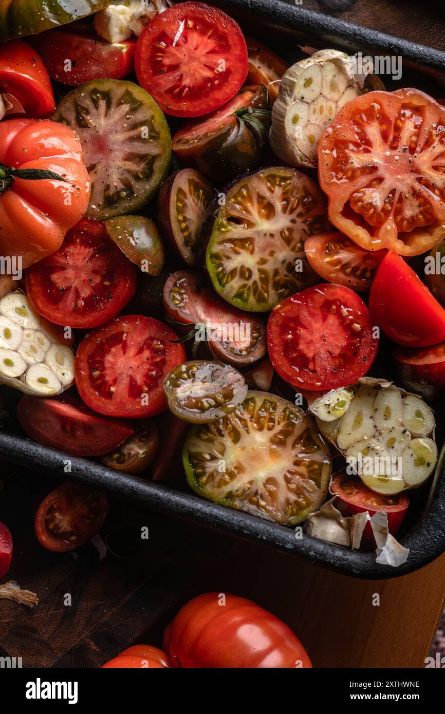 Heritage tomato selection hi-res stock photography and images - Alamy