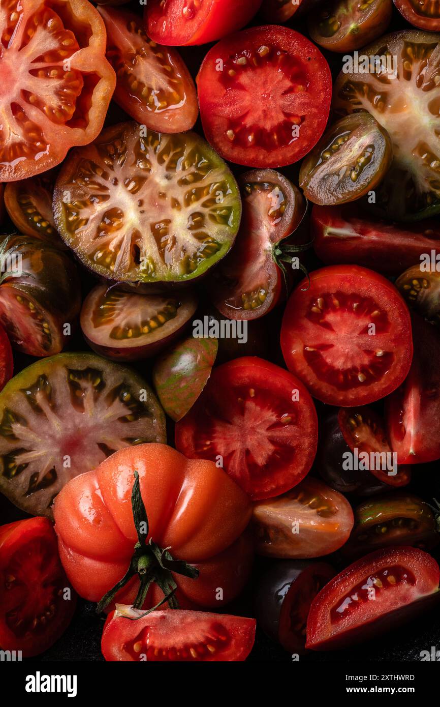 Heritage tomato selection hi-res stock photography and images - Alamy