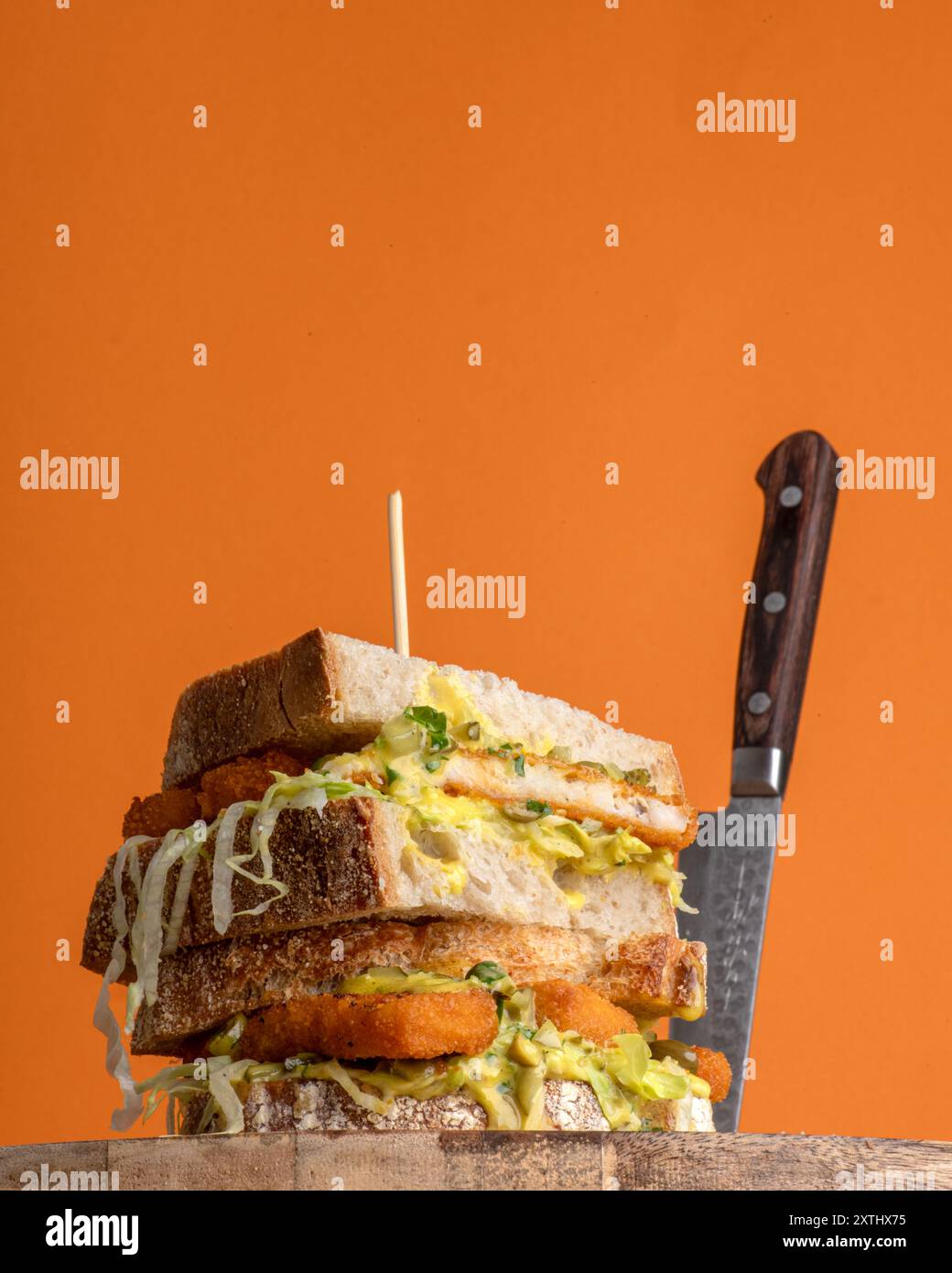 Fish Finger Sandwich Stock Photo - Alamy