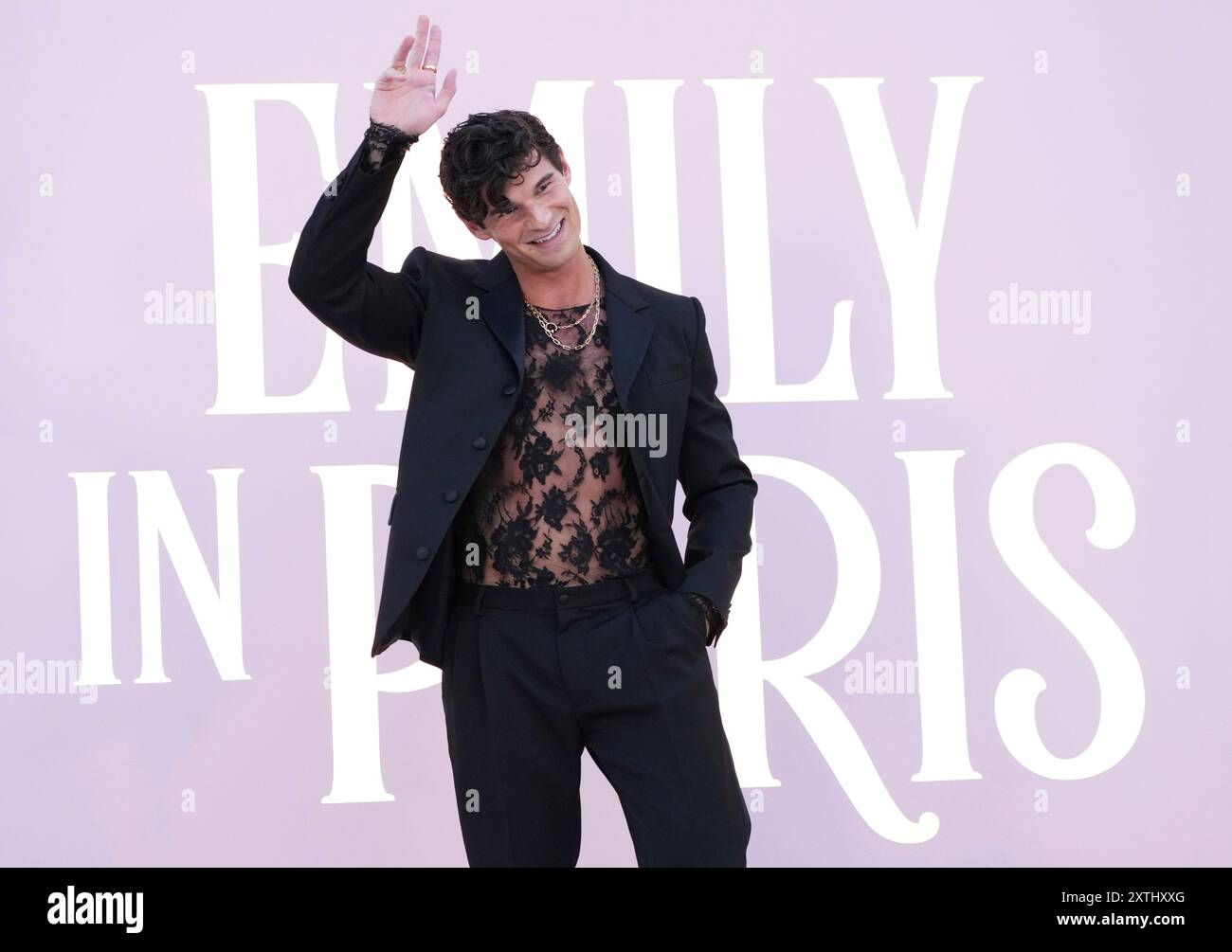 Paul Forman arrives at the premiere of "Emily in Paris" at the Egyptian ...