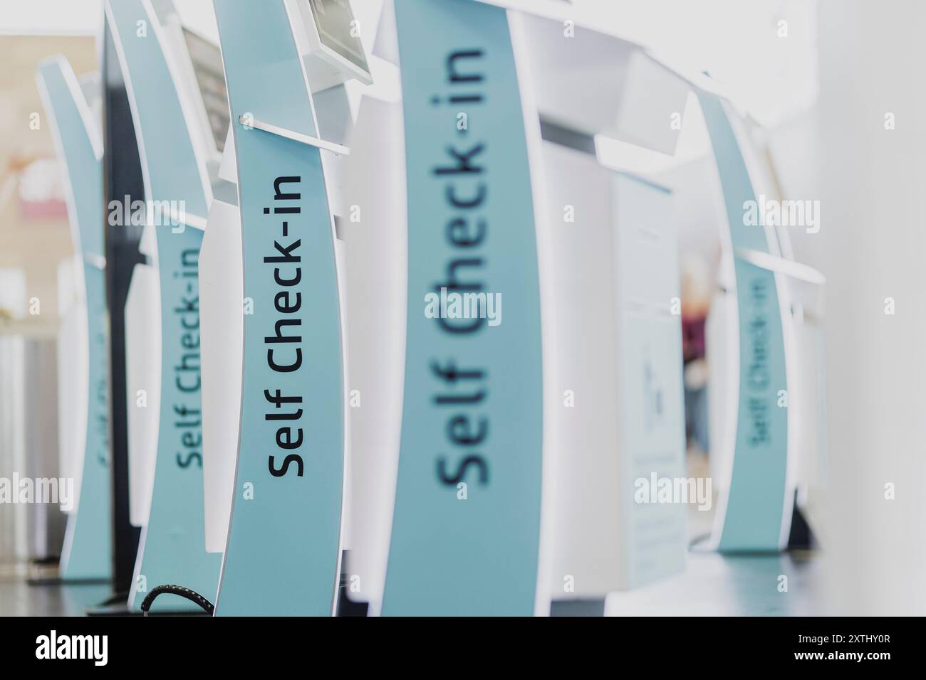 Digitale check in loesungen hi-res stock photography and images - Alamy