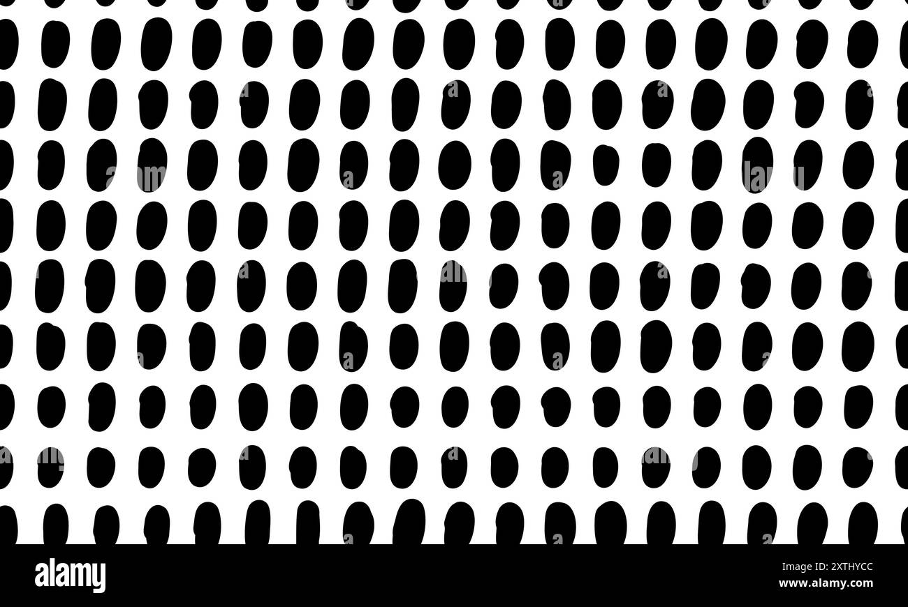 Simple seamless pattern with small black lines. Hand drawn noise ...