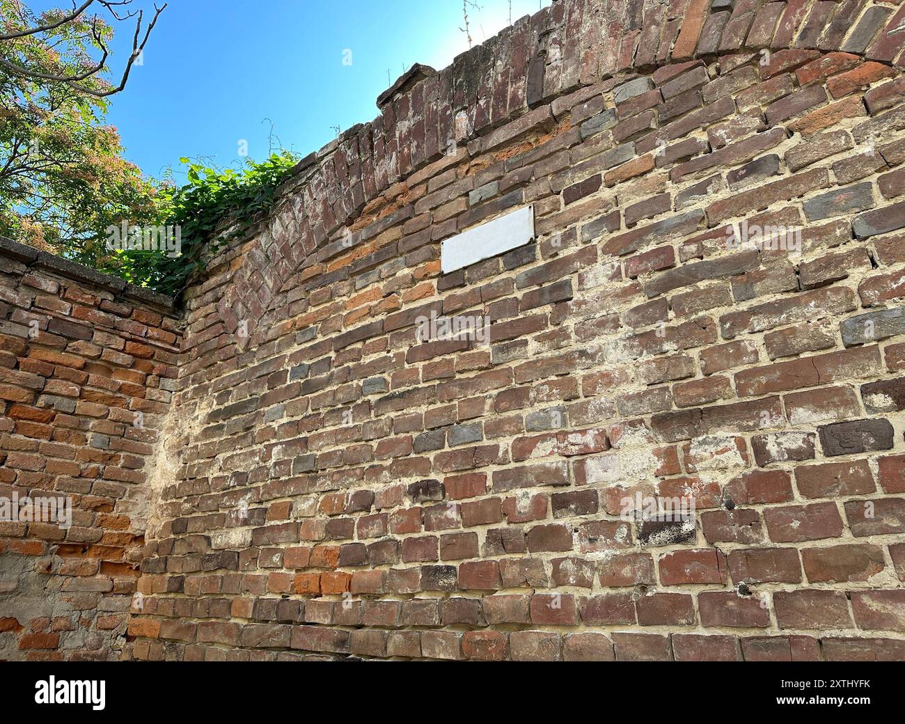 Brick wall of an old building Stock Photo - Alamy