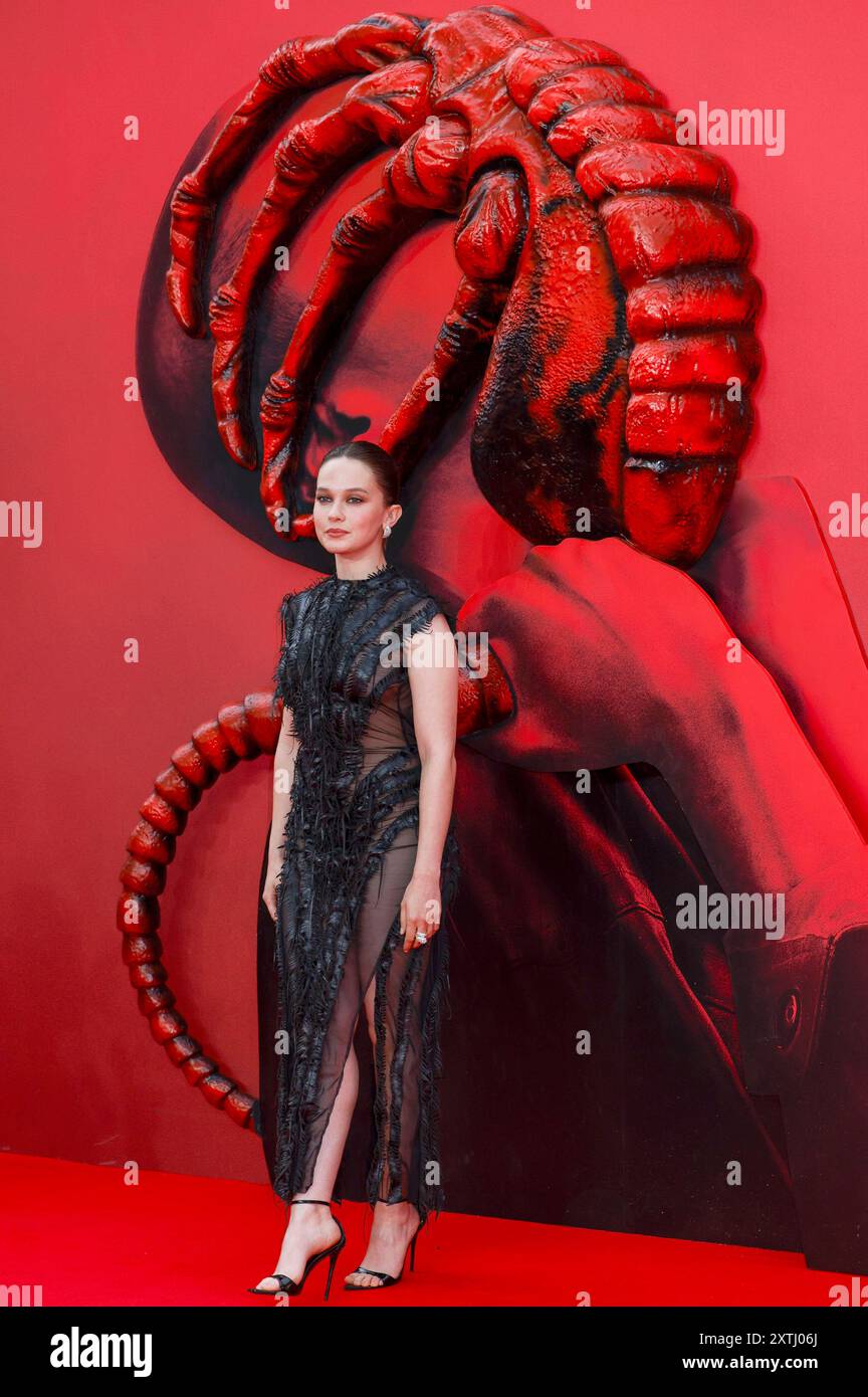 Cailee Spaeny beim UK Gala Screening des Kinofilms Alien: Romulus im ...