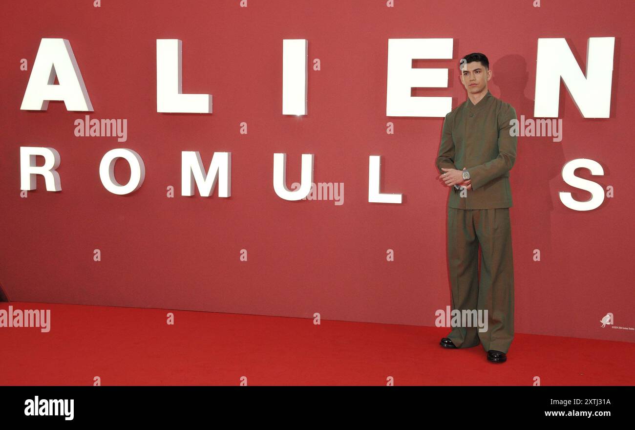 Archie Renaux at the "Alien: Romulus" UK gala screening, Cineworld ...