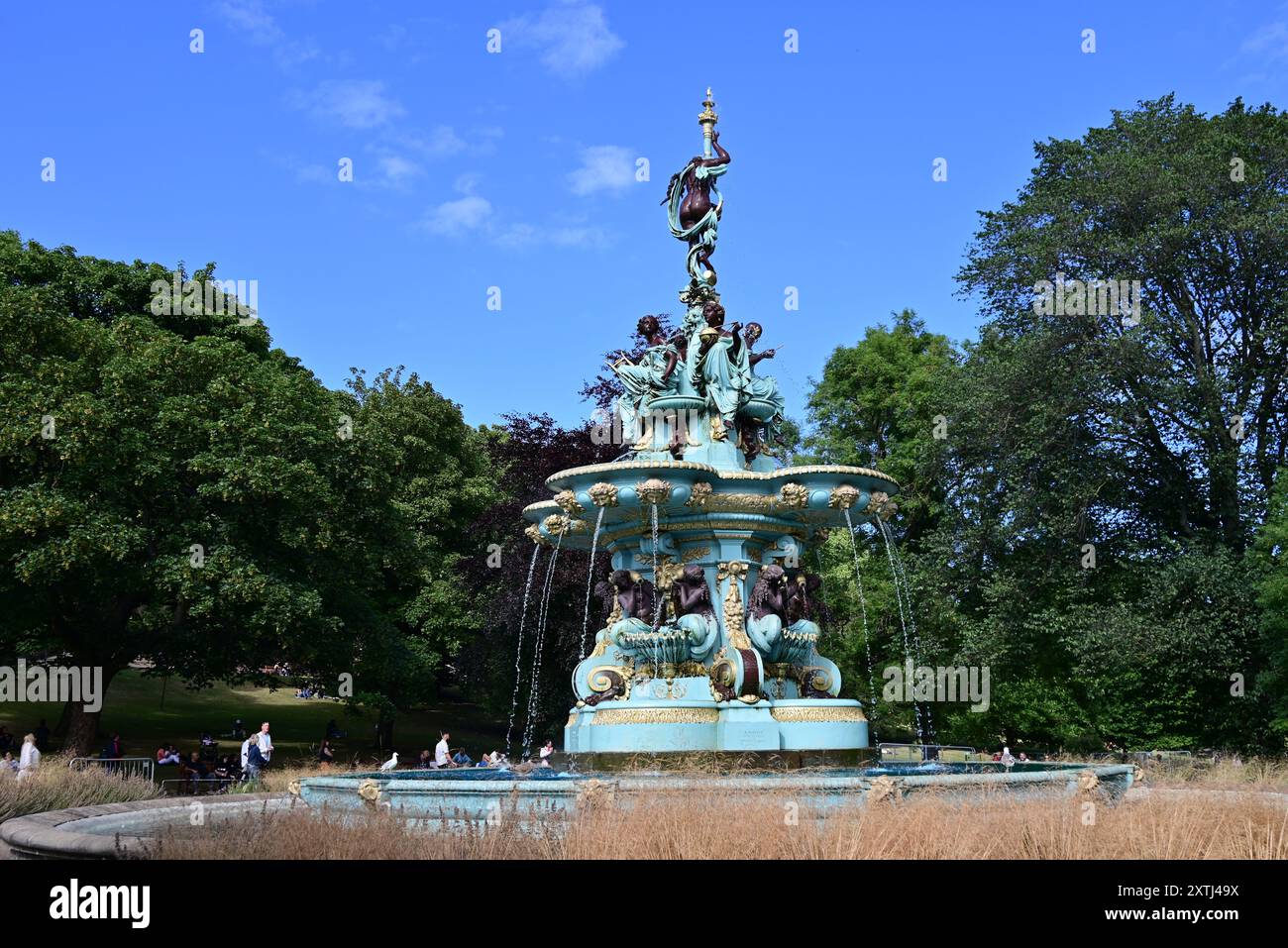 Ross Fountain - Edinburgh Stock Photo - Alamy