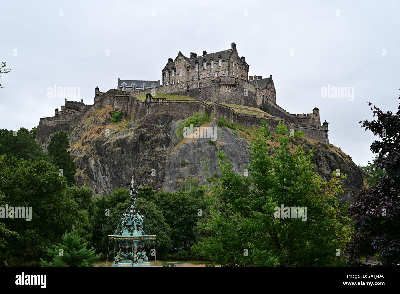 Ross Fountain - Edinburgh Stock Photo - Alamy