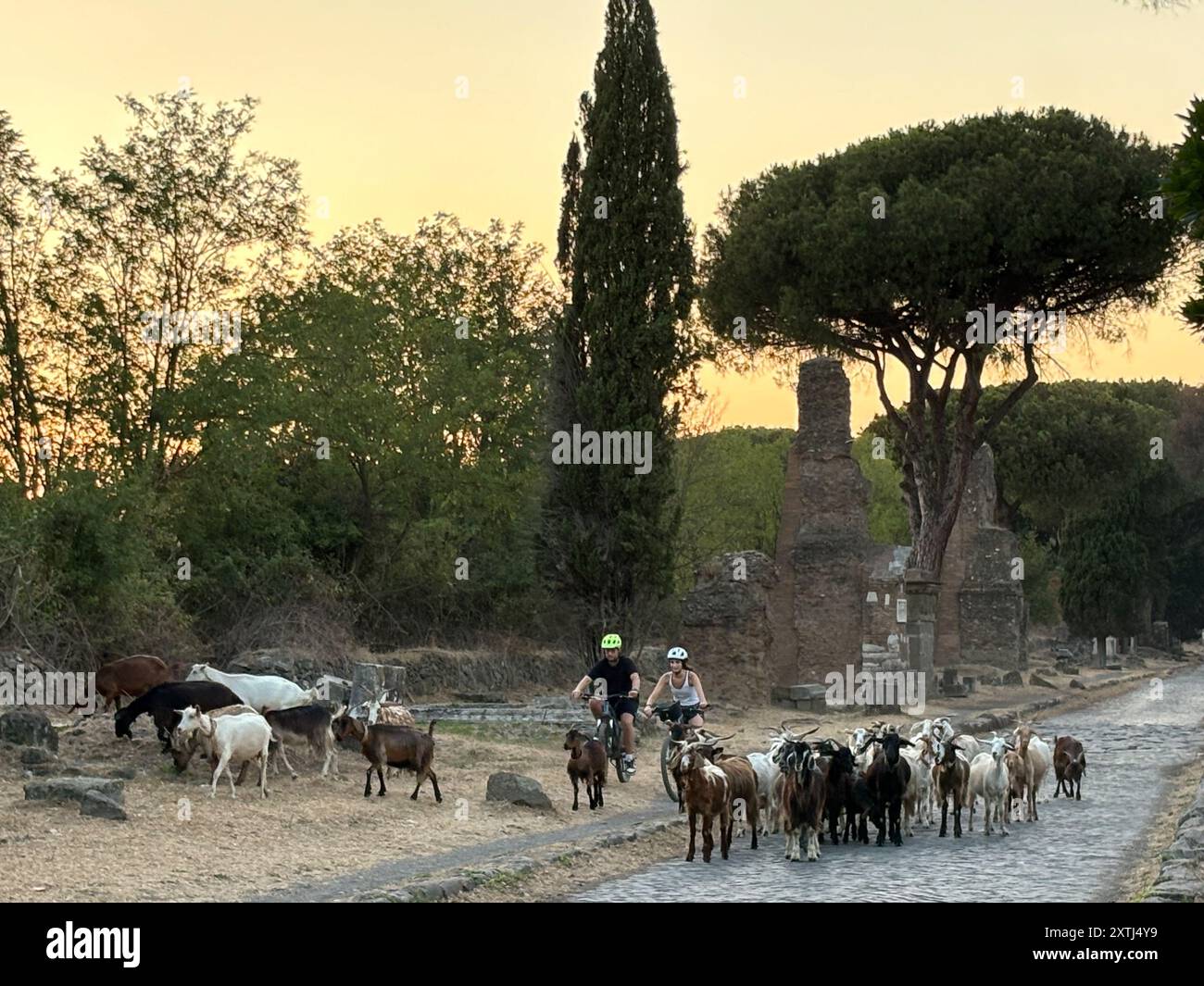 Roman era highway hi-res stock photography and images - Alamy