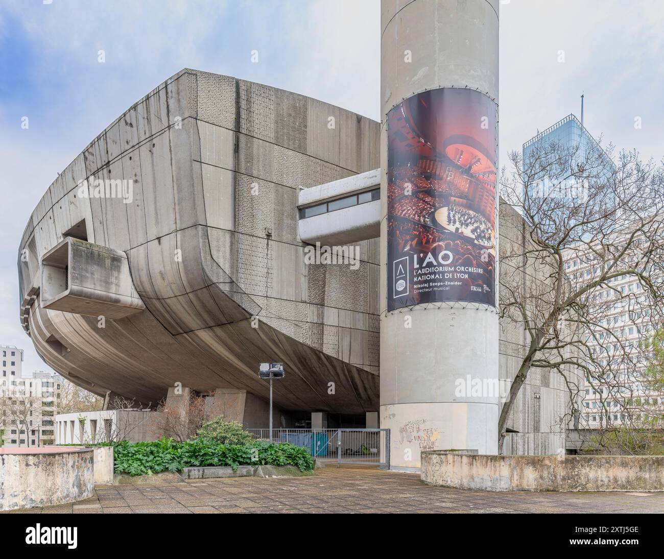 Lyon Auditorium (Auditorium-Orchestre National de Lyon). Completed in ...