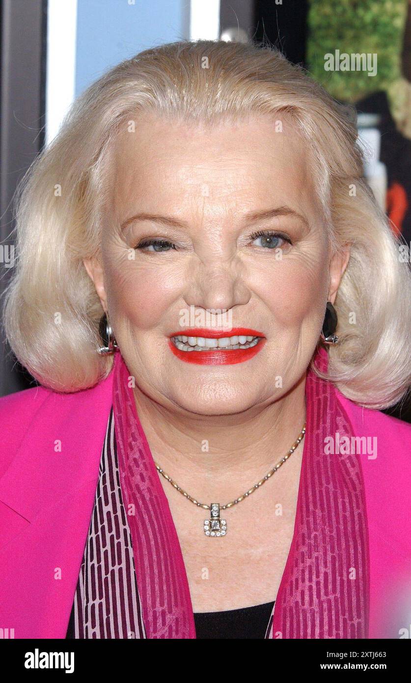 File photo - Cast member Gena Rowlands pictured as she arrives at the ...