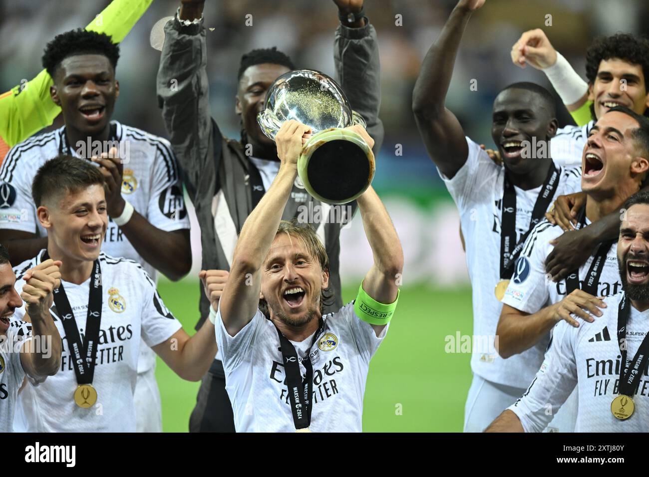 Luka Modric (Real Madrid) during the UEFA European European SuperCup ...