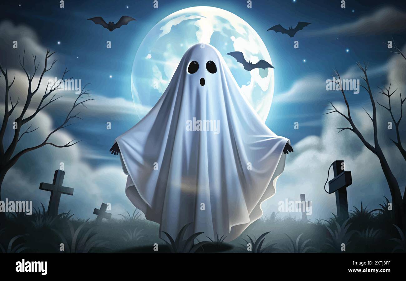 Halloween ghost Clipart on white background, ghost character clip art ... Halloween ghost Clipart on white background, ghost character clip art ...
