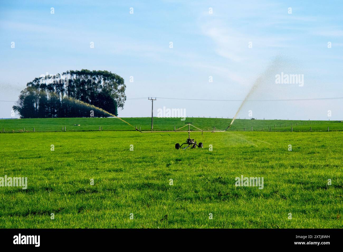 Center Pivot Irrigation on a Farm Stock Photo - Alamy